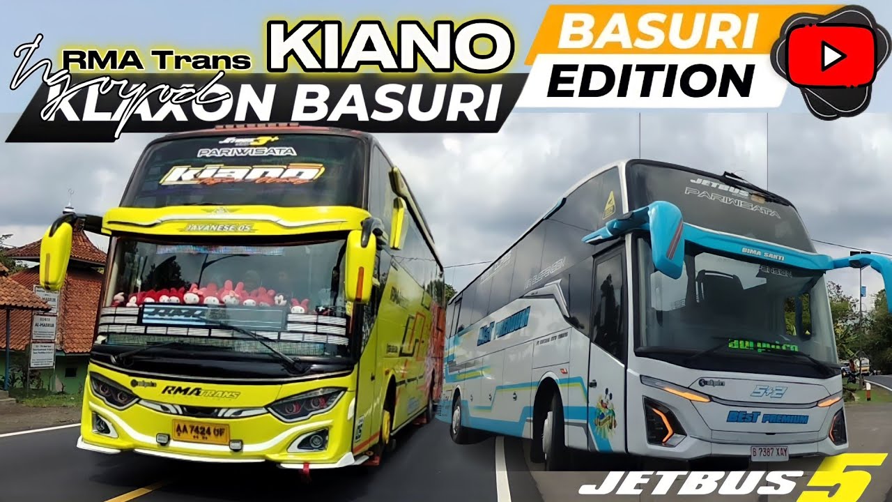 Full Telolet Basuri Jetbus 5 💥💥 Ngoyod Bus RMA Trans"Kiano"Full Telolet ...