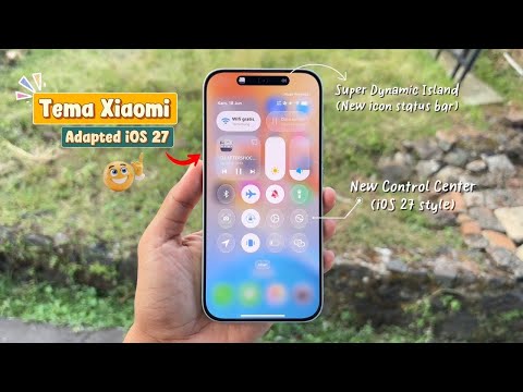 Tema ala ala iOS 27 terbaru 100% work tembus akar! All redmi, poco & xiaomi🔥