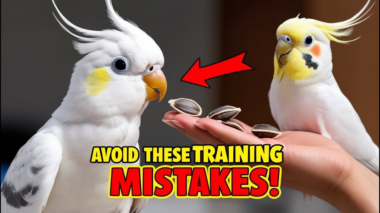 Cockatiel Training Mistakes Every Bird Owner Should Avoid. - YouTube