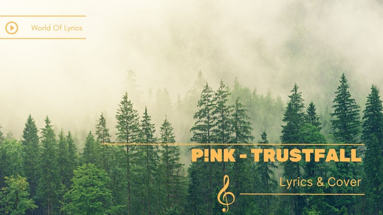 Pink - Trustfall (World Of Lyrics ID) - YouTube