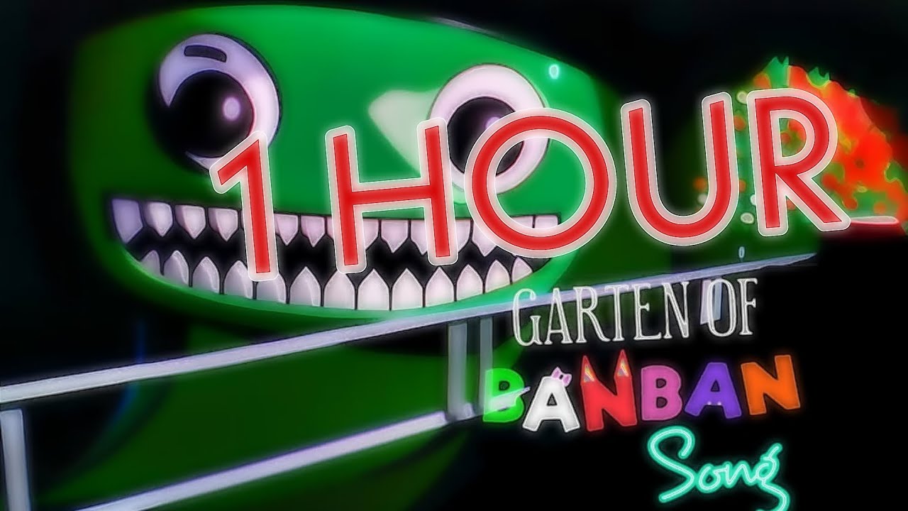Garten of Ban Ban Song By iTownGamePlay [1 Hour] - YouTube