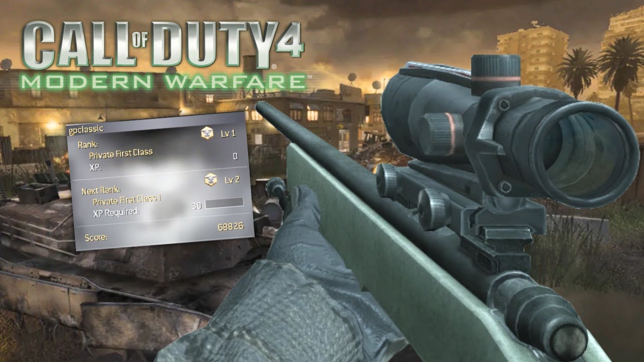 Playing the OG COD 4.... Road To Commander: Episode 30 - YouTube