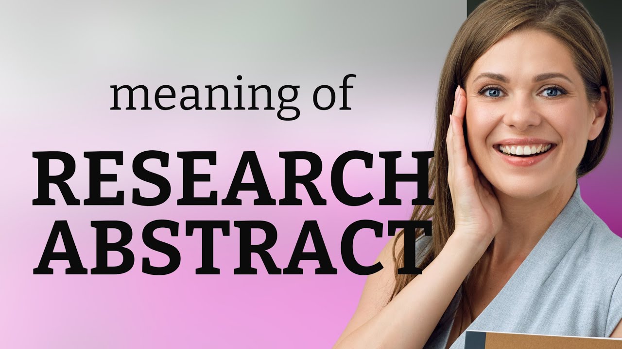 Unlock the Secrets of Research Abstracts: A Simple Guide - YouTube