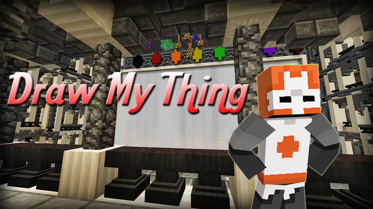 Minecraft: Draw My Thing "What is that?" - YouTube