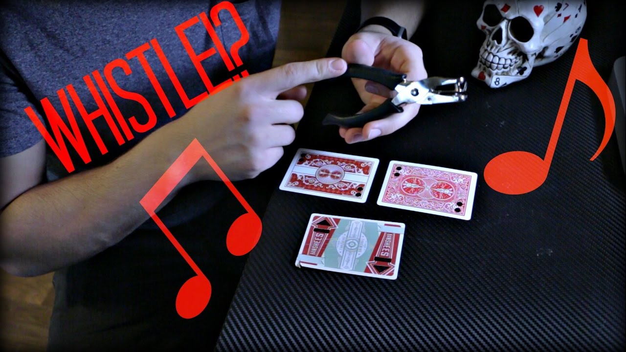 MAKE PLAYING CARDS WHISTLE Tutorial YouTube MAKE PLAYING CARDS WHISTLE Tutorial YouTube