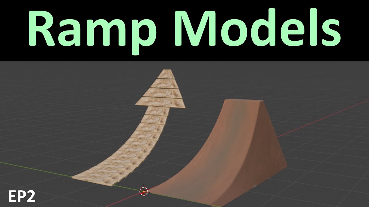 How to make Ramps in Blender for your Descenders Map - YouTube
