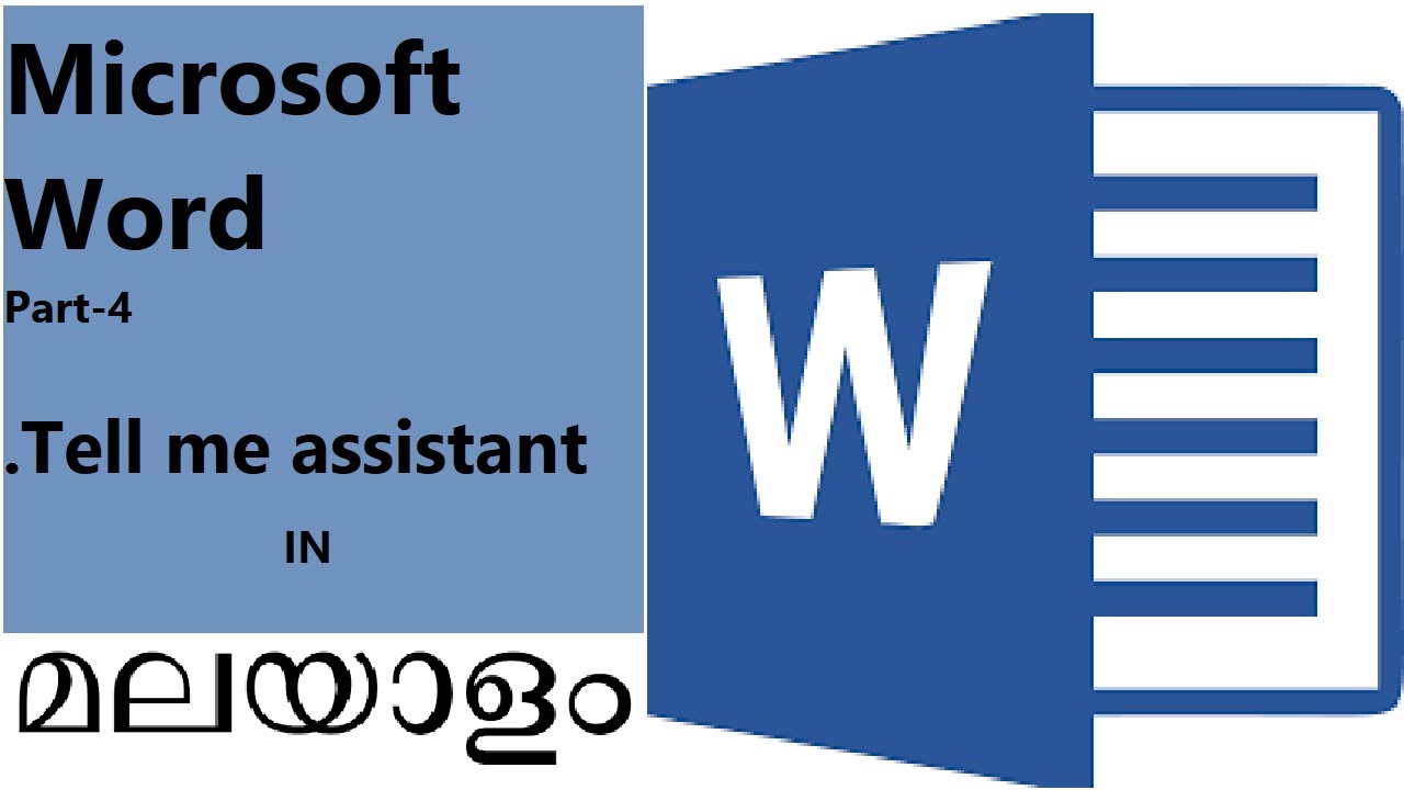 Microsoft Word Tutorial Part 4| Tell me assistant | Akkuz Info World ...