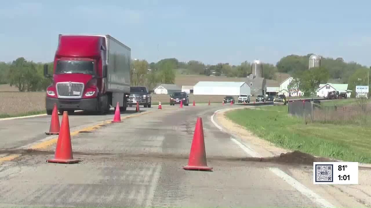 Construction begins on U.S. 20 in Freeport - YouTube