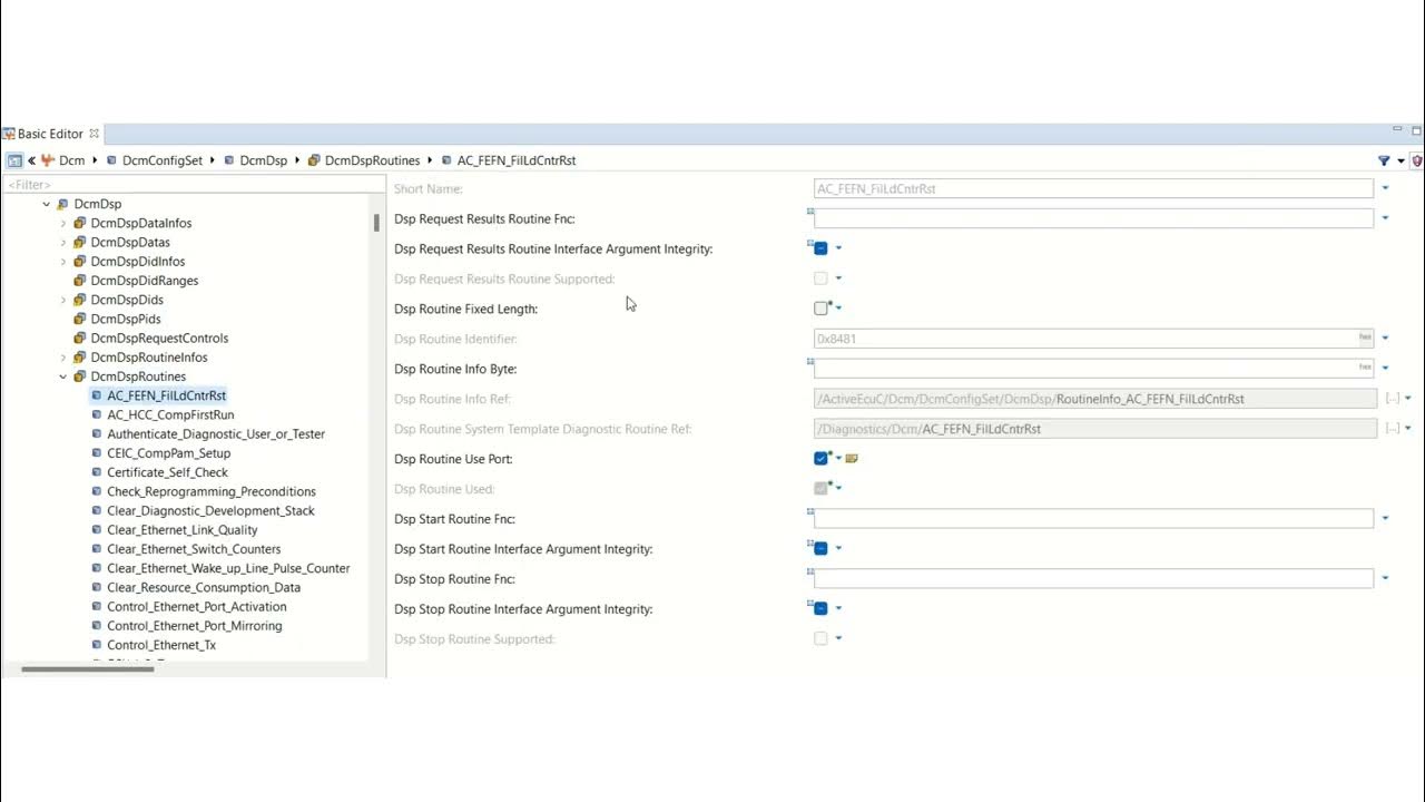 Autosar DCM(Diagnostic Communication Manager) Module Configurations ...