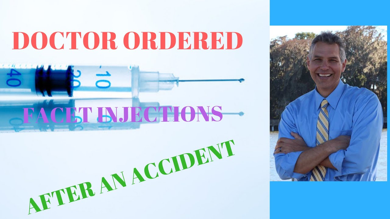 Facet Injections after a Car Accident | Lake County Injury Lawyer - YouTube