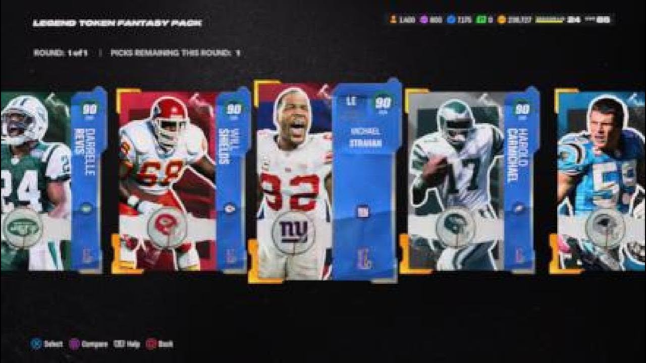 Choosing my free legend! Madden 24 ultimate team lineup update 10-29-23 ...