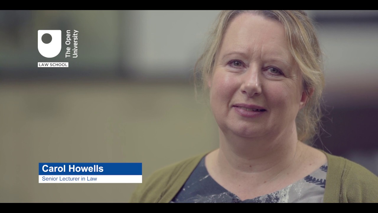 Carol Howells reflects on her 20 year career in the Law programme - YouTube