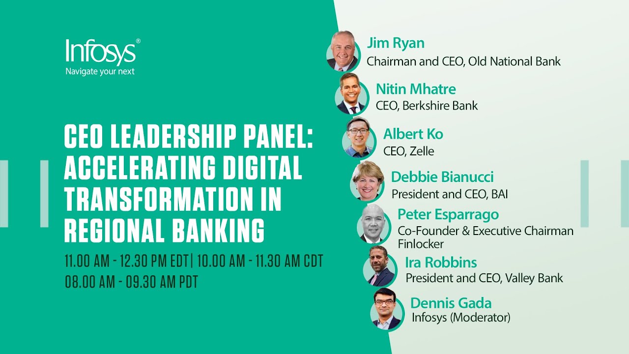 CEO Leadership Panel: Accelerating Digital Transformation in Regional ...