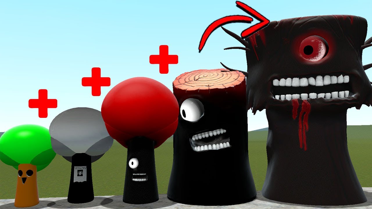 NEW EVOLUTION OF MR TREE SPRUNKI PHASE In Garry's Mod - YouTube