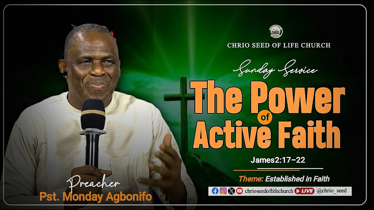 THE POWER OF ACTIVE FAITH - YouTube