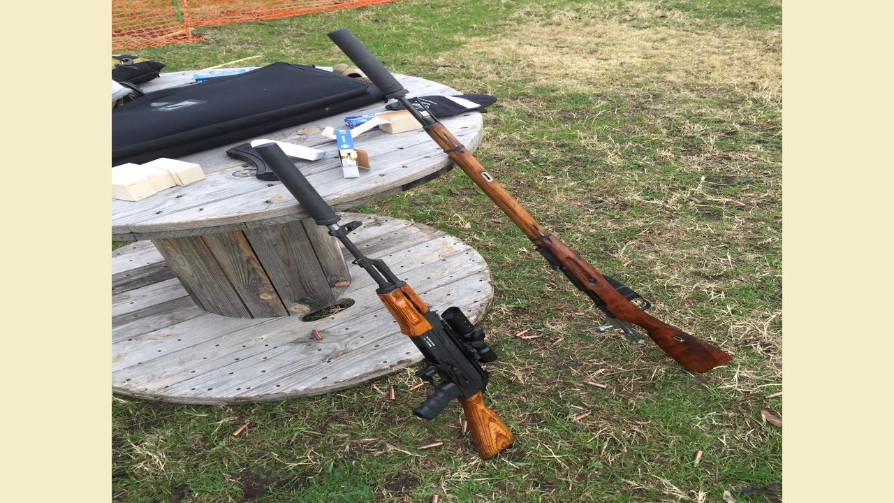 Suppressed Mosin Nagant: SlencerCo Saker 762 & Specwar 762 Strike Back ...