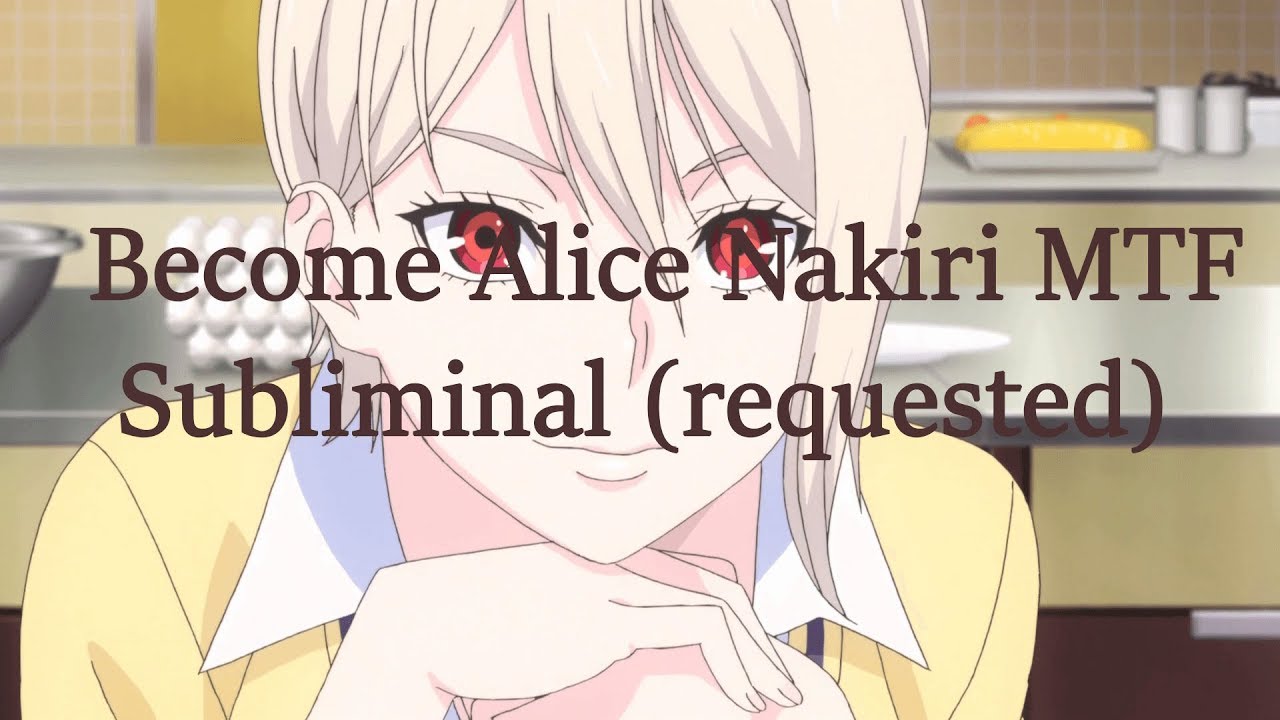 Become Alice Nakiri MTF *Requested* - YouTube
