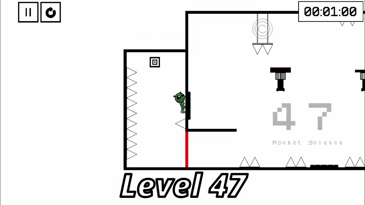 How to beat Ovo level 47 Coolmathgames - YouTube