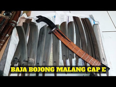 GOLOK ASLI BOJONG MALANG CAP E , GOLOK KOPAK RAWING CAP E , CANDUNG CAP ...