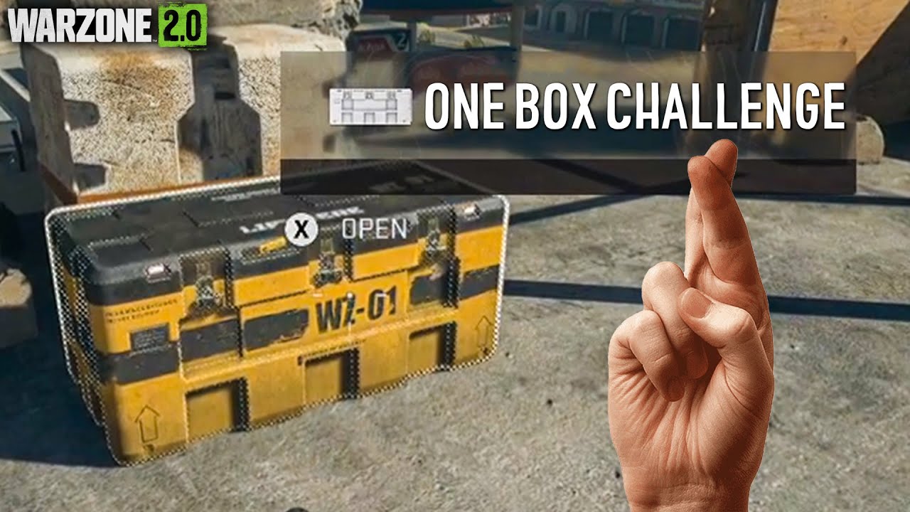 The ONE BOX CHALLENGE Is PAINFUL (Warzone 2) - YouTube