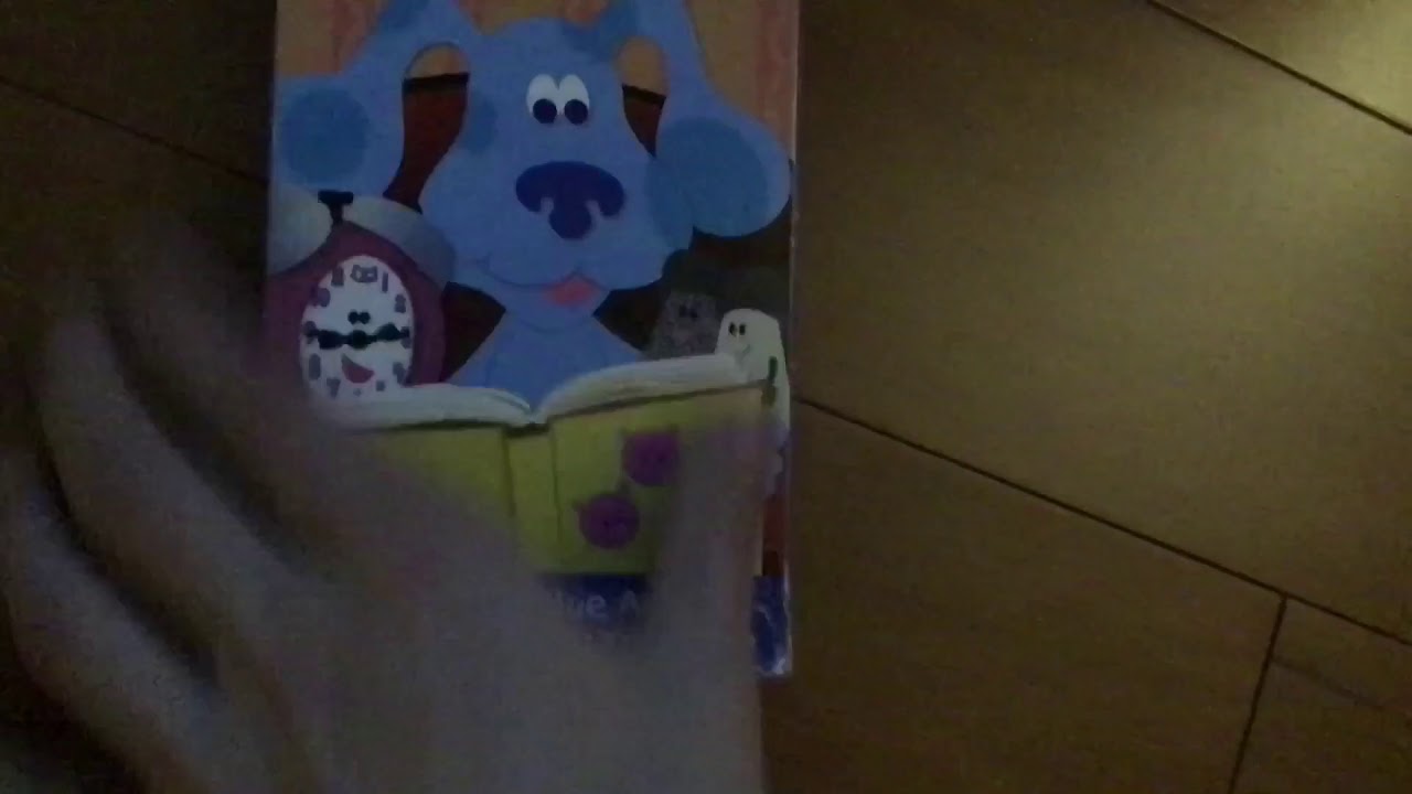 Blue's Clues: Reading With Blue 2002 VHS - YouTube