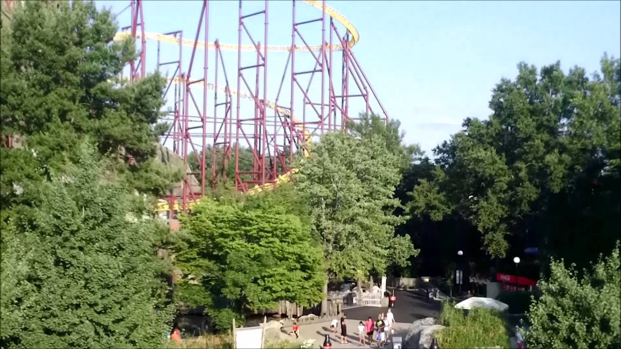 Kings Dominion: The Crypt on Ride POV / June 20, 2014 - YouTube