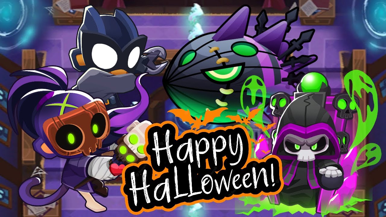 Bloons TD 6 - Halloween Special | Midnight Mansion, Talking & More with ...