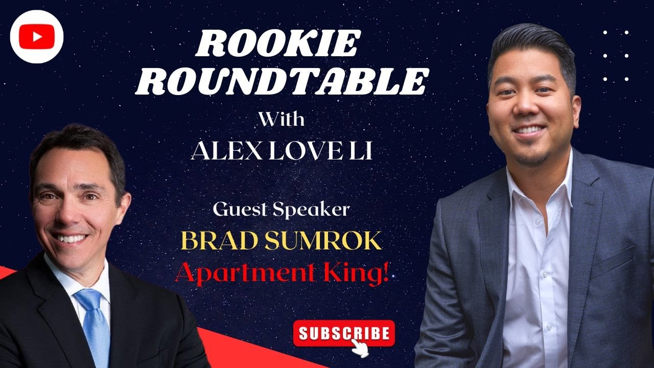 RE Rookie RoundTable 24th July 2023 with BRAD SUMROK - YouTube