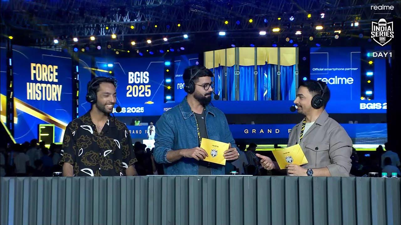 [HINDI] realme BGIS 2025 | GRAND FINALS | Day 1 - YouTube