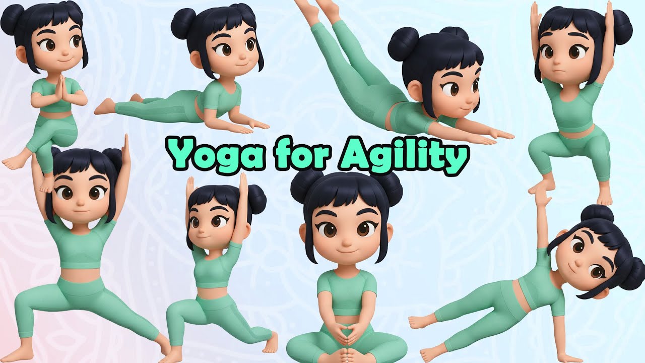 Calming Kids Yoga Flow | Relax the Mind & Release Overthinking - YouTube