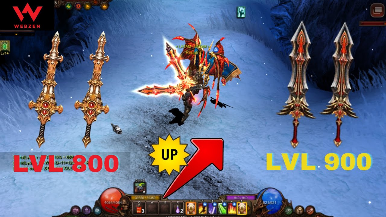 ME LLEVO SORPRESA SUBIENDO MIS ESPADAS!!! - MU ONLINE WEBZEN - SERVER ...