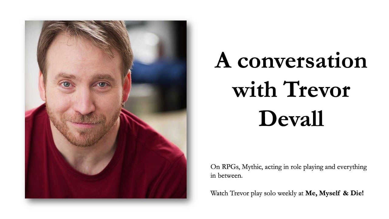 Solo RPGs: A Conversation with Trevor Devall - YouTube