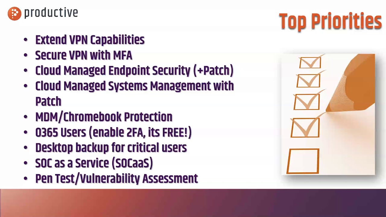 Top 9 Security Priorities for Your Remote Workforce - YouTube