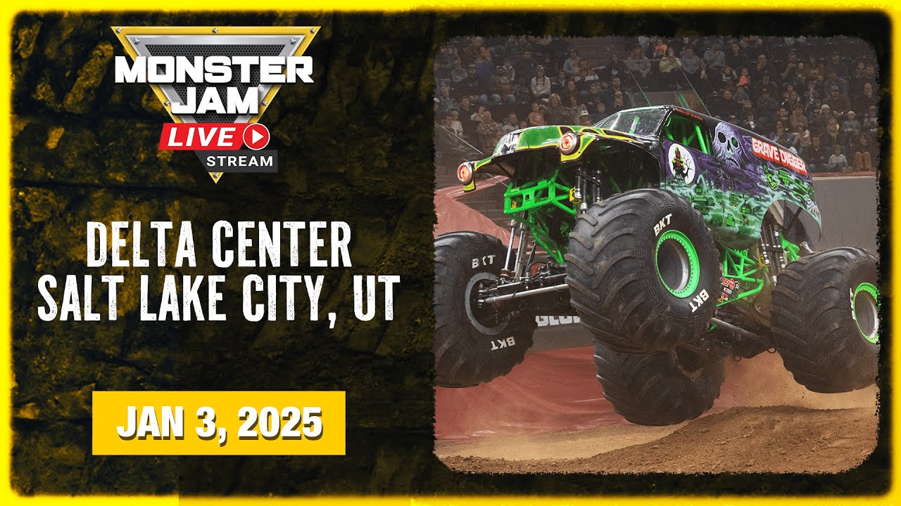 Monster Jam: Salt Lake City - 1 (Full Event) | Jan 3, 2025 | Arena West ...