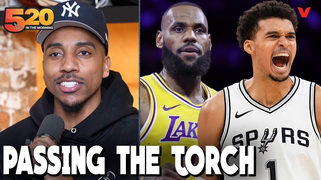 Jeff Teague on LeBron James PASSING THE TORCH to Victor Wembanyama | 520 in the Morning - YouTube