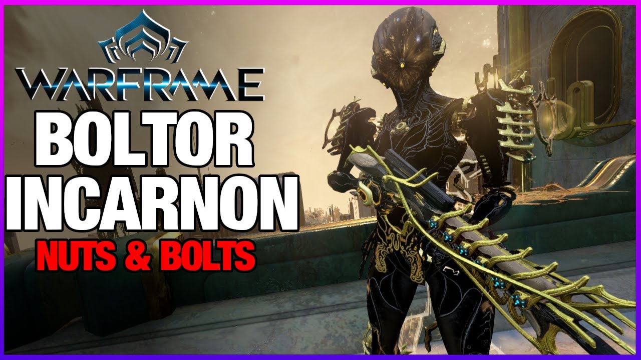 BURY YOUR ENEMIES | Boltor Incarnon | Gameplay, Evolutions & Build ...