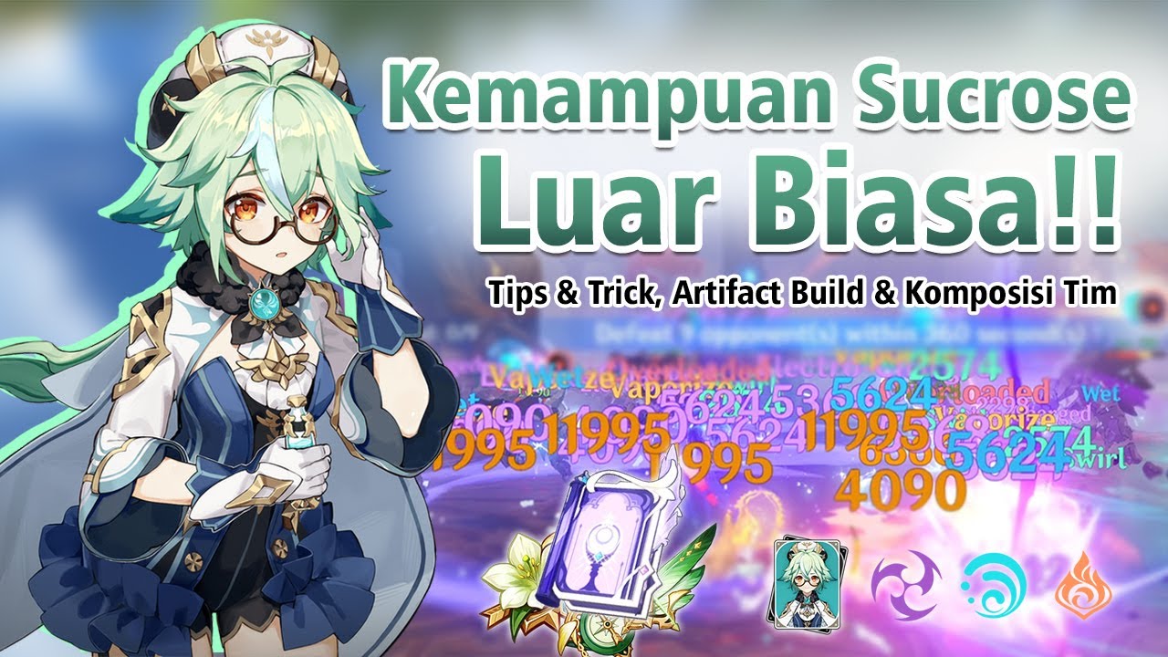 Sucrose Anemo *4 Luar Biasa! Sucrose Guide 2.6 Best Anemo Support *4 ...