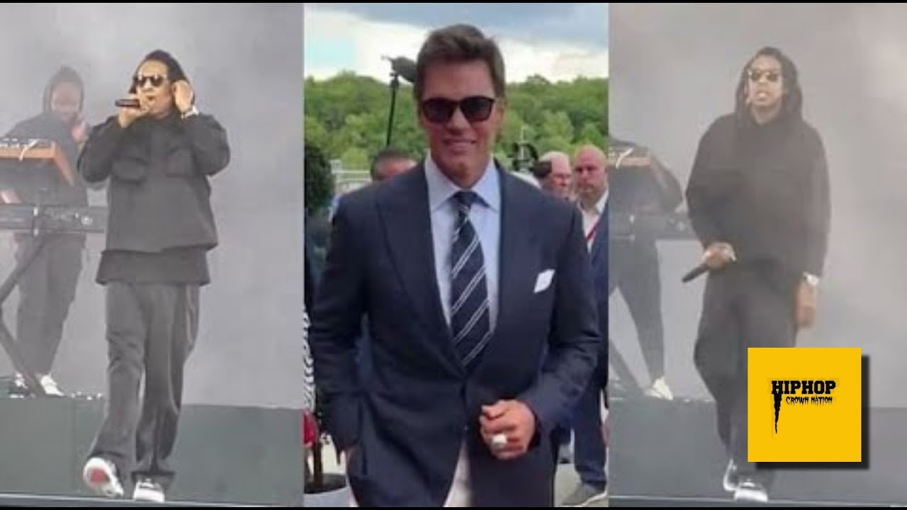 Jay-Z performs “Public Service Announcement” at Tom Brady Patriots Hall ...
