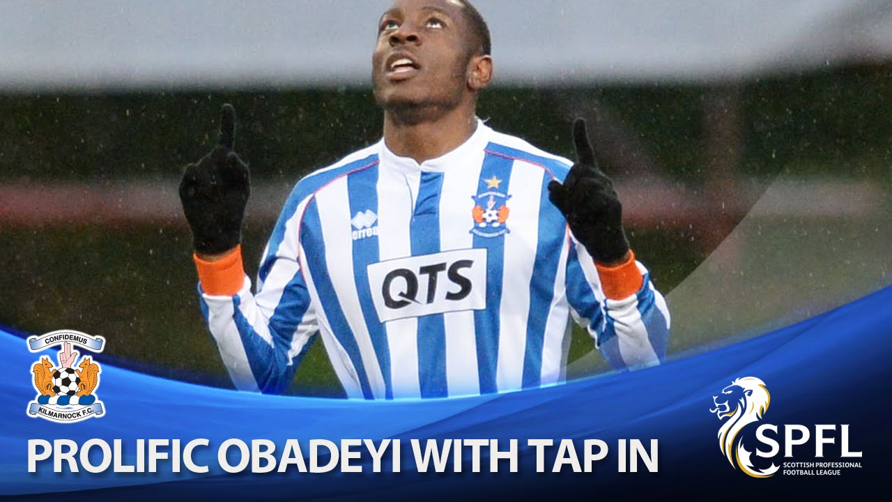 Obadeyi scores fifth goal of the season for Killie - YouTube