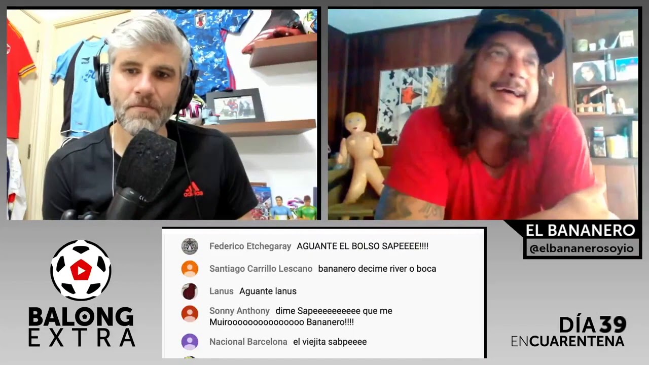 El Bananero y su dura relación con el Fútbol - YouTube