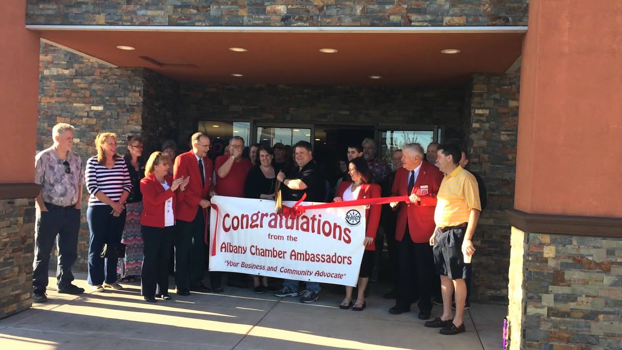 Ambassador Ribbon Cutting at Edel Designs - YouTube