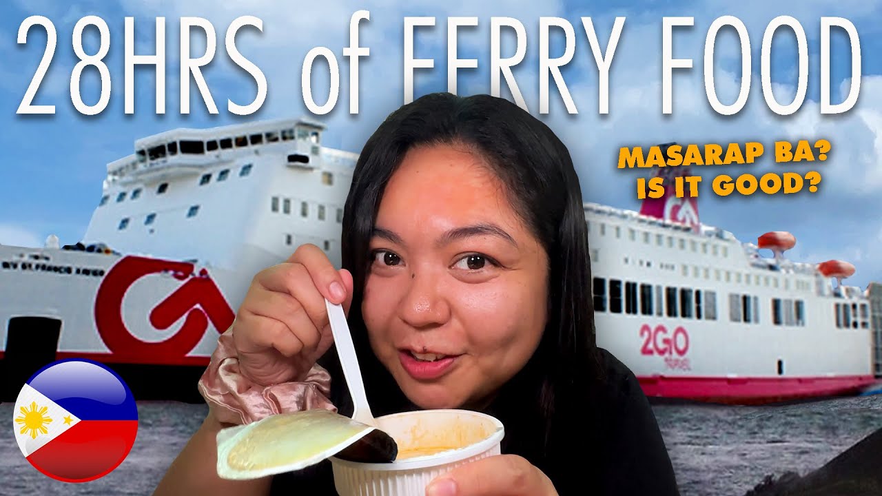 FERRY to PUERTO PRINCESA Palawan via 2Go Travel 🇵🇭 Is the FOOD GOOD ...