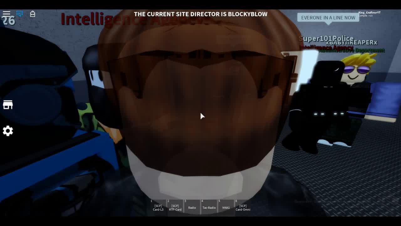 Présentation de site SCP Roblox "(SCP) Area 47" l'alarme nucléaire est ...