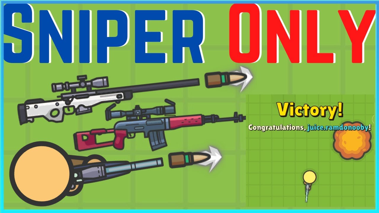 Sniper Only Challenge! | Zombs Royale.io | ft. LegendaryJun - YouTube