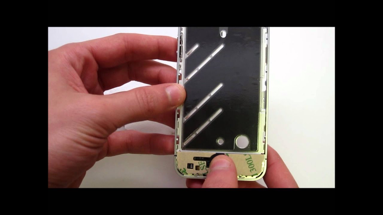 iPhone 4 Mid Frame Full Assembly - YouTube