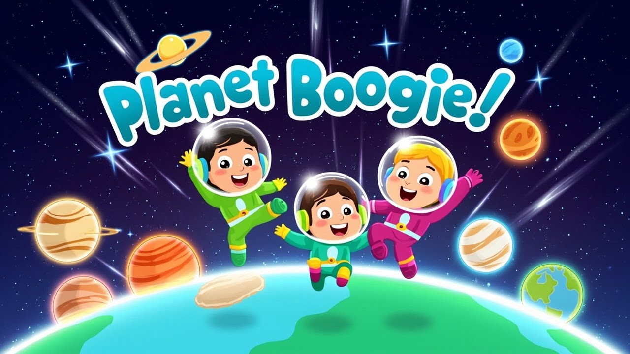 Planet Boogie | Learn All 8 Planets with a Fun Song! - YouTube