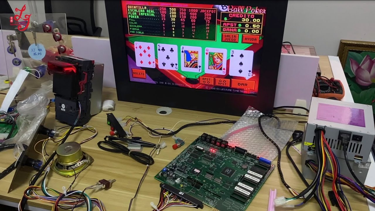 POG 595 580 510 POT O GOLD Black or silver embedded lcd POG gaming ...