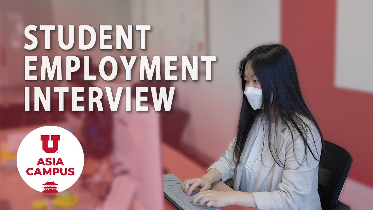 Student Employees On Campus Interview for Summer 2021 - YouTube