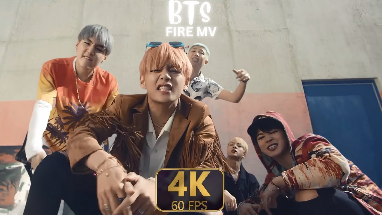 (4K-60FPS) BTS 불타오르네 - 'FIRE' MV - YouTube