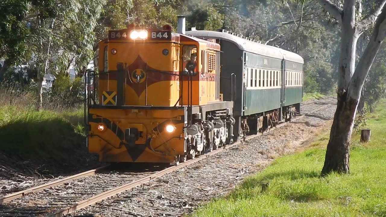 SteamRanger Charter with 844 - 18 August 2023 - YouTube